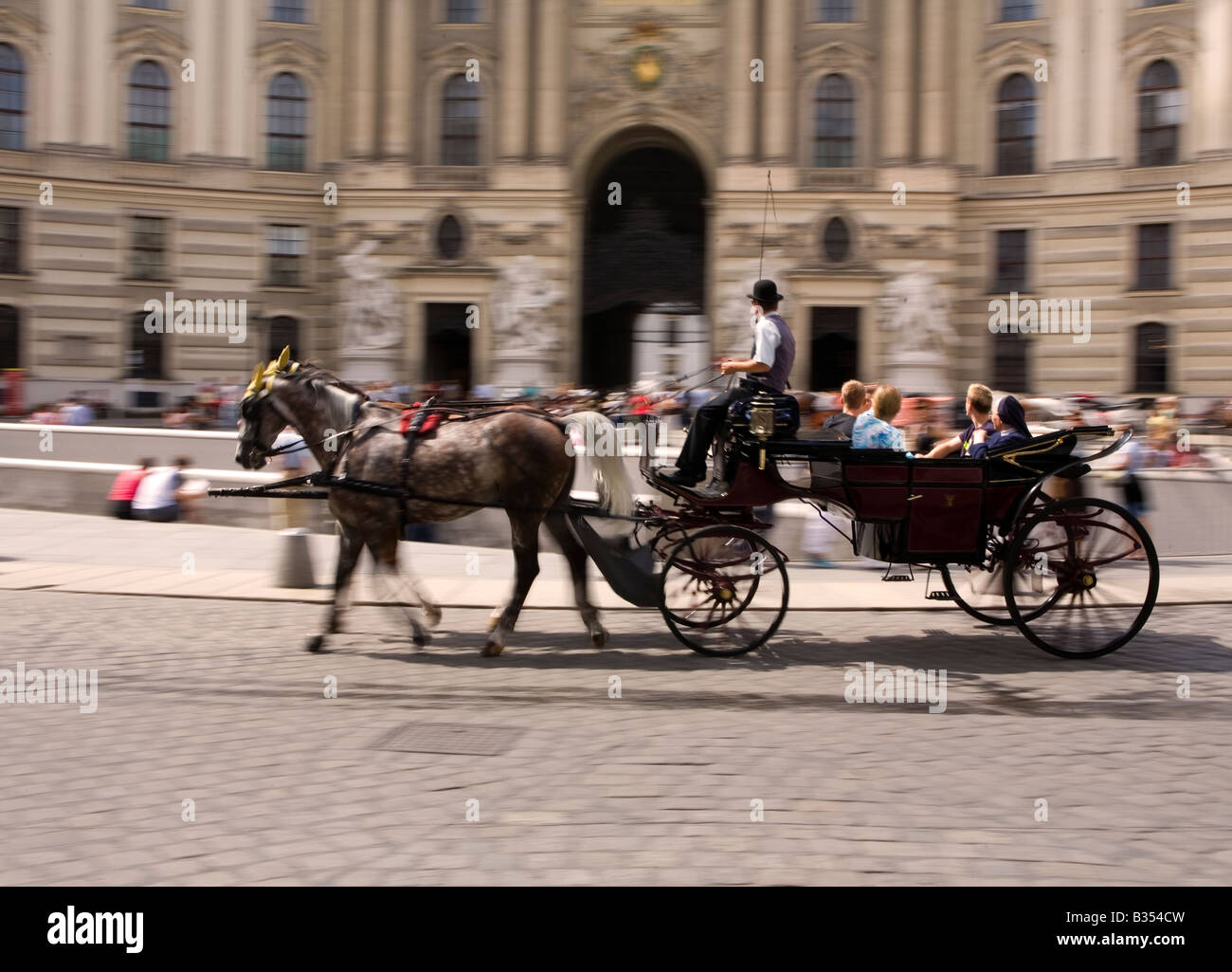 Austria Vienna carriage Stock Photo - Alamy