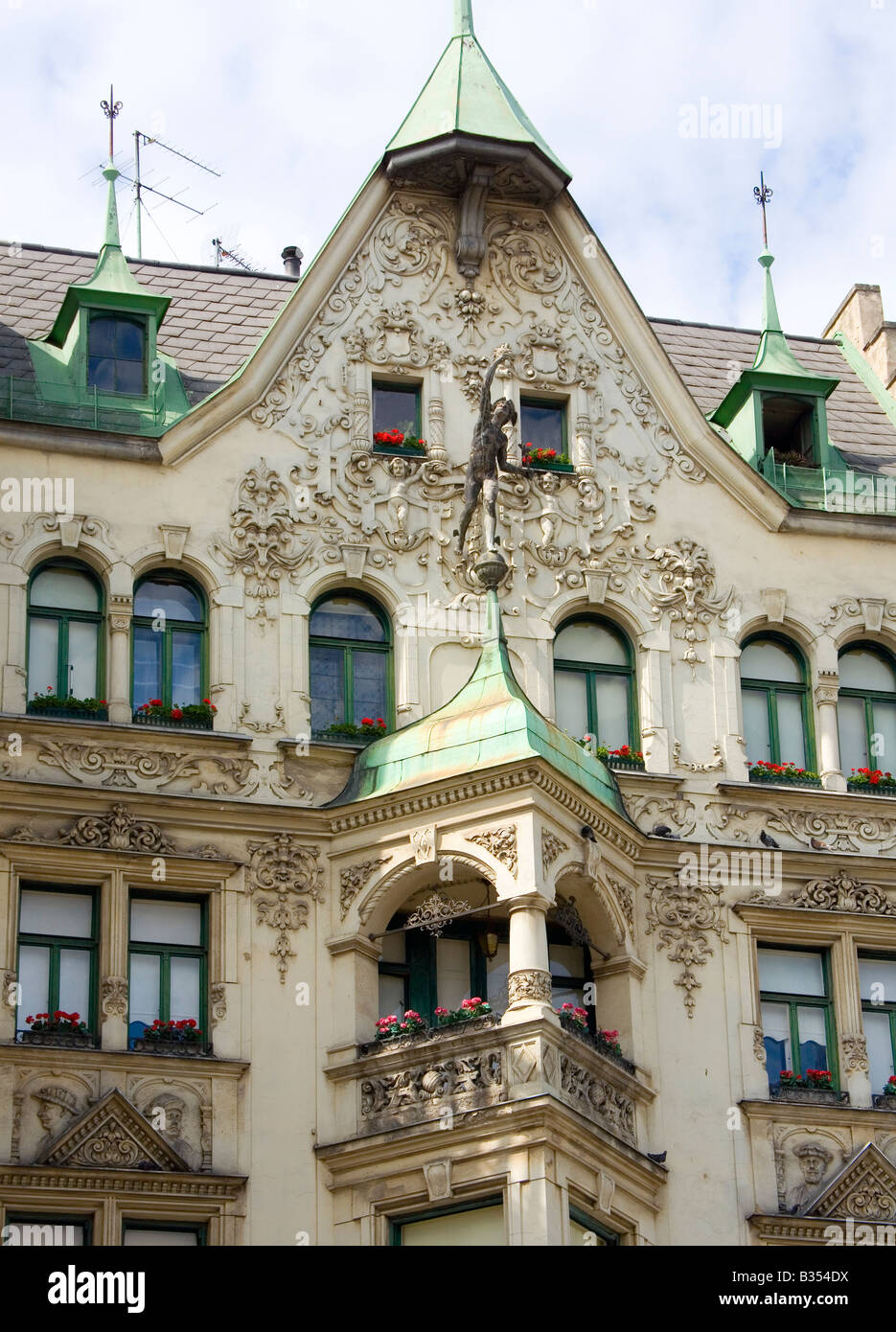 Austria Vienna Neuer Markt square building Stock Photo - Alamy