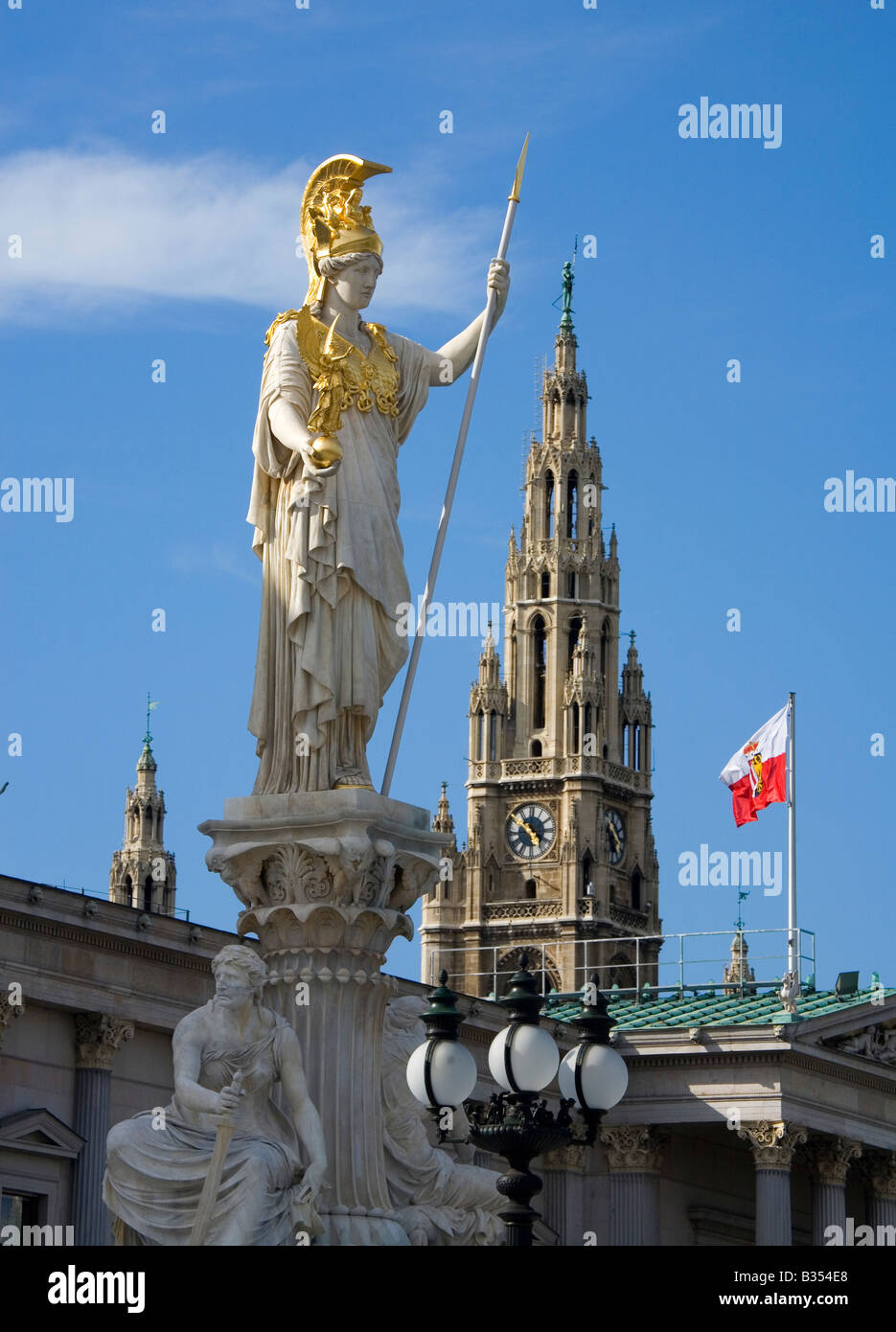 Austria Vienna Parliament Stock Photo - Alamy
