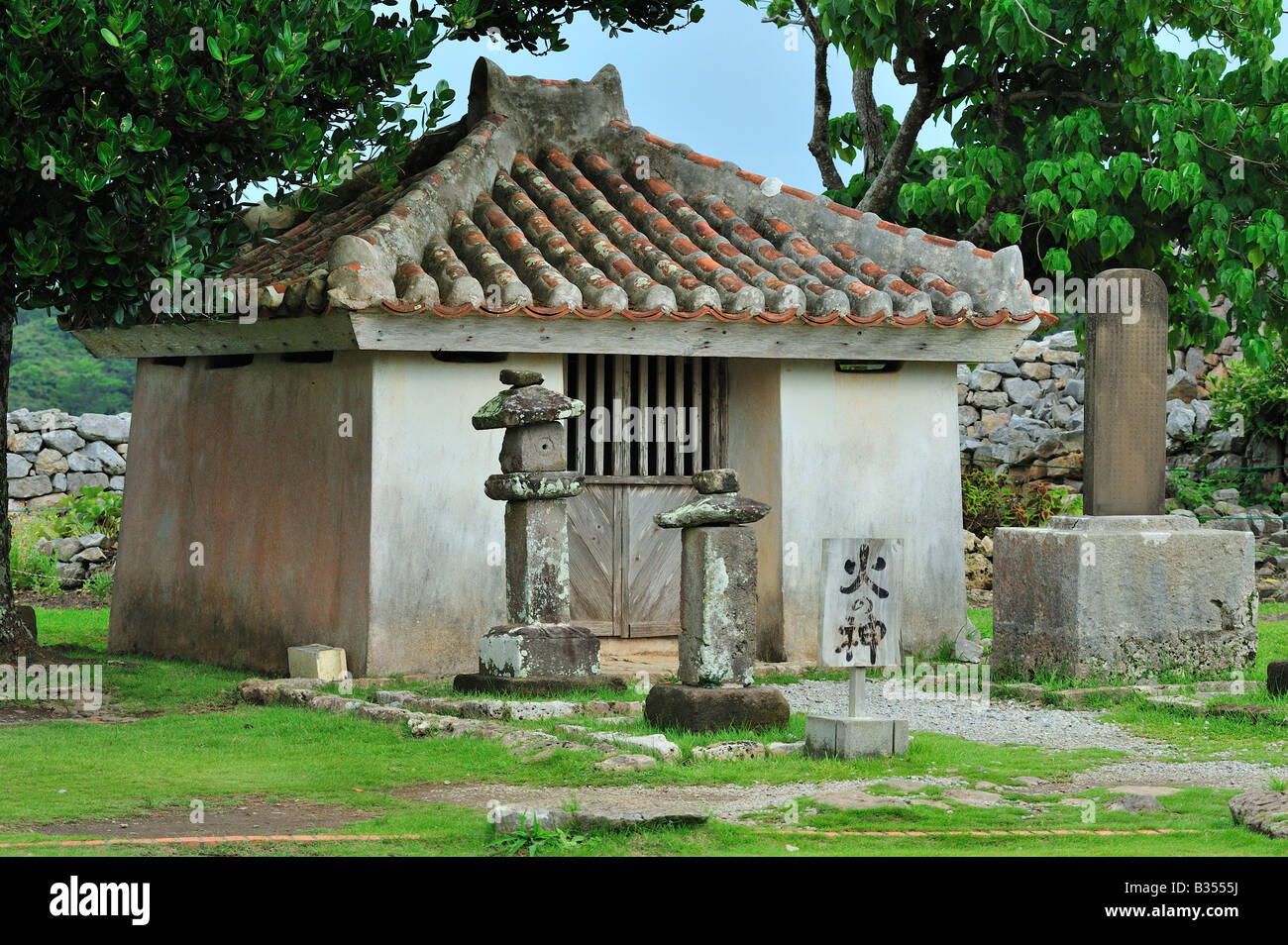 nakijin castle, kunigami district, okinawa, japan Stock Photo - Alamy