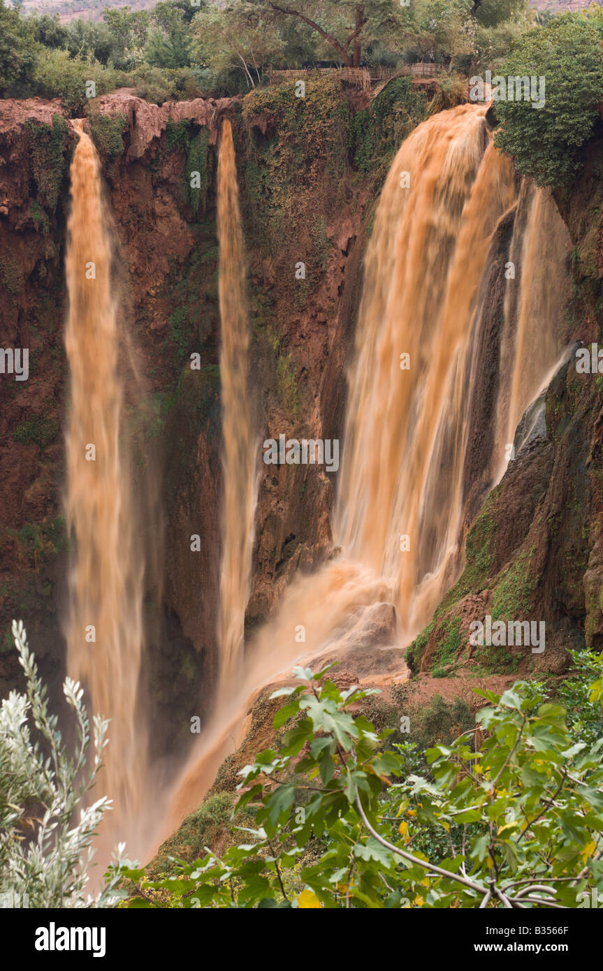 Ouzoud waterfall, the tallest cascade in Morocco Stock Photo - Alamy