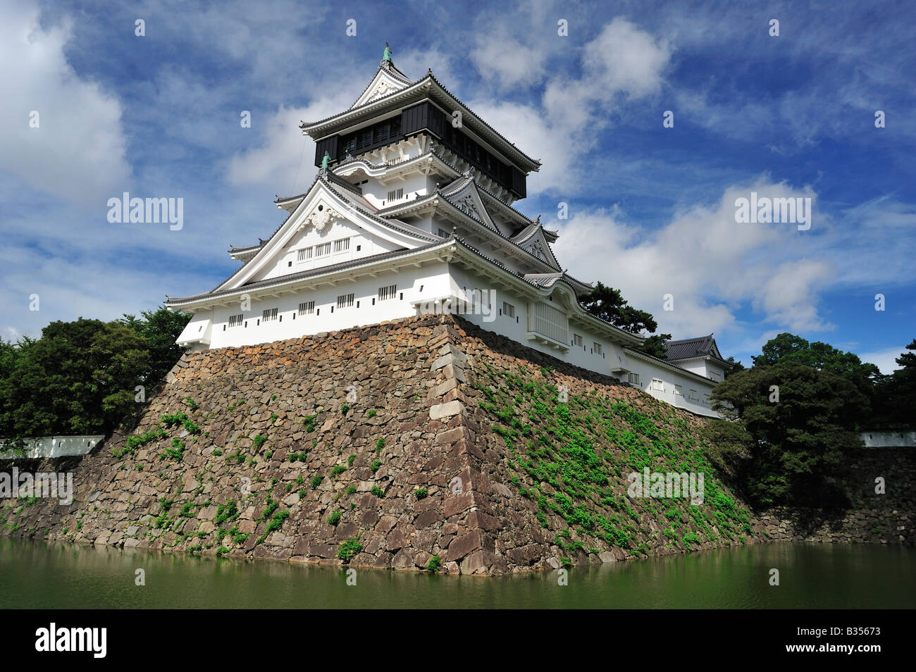 kokura castle, kitakyushu, fukuoka prefecture, kyushu, japan Stock ...