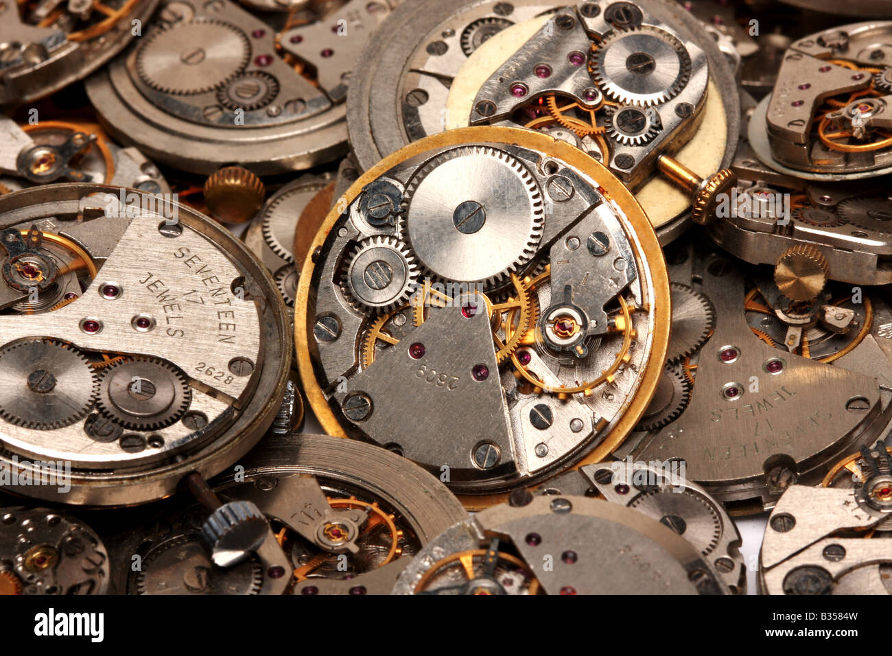 Watch mechanism hi-res stock photography and images - Alamy