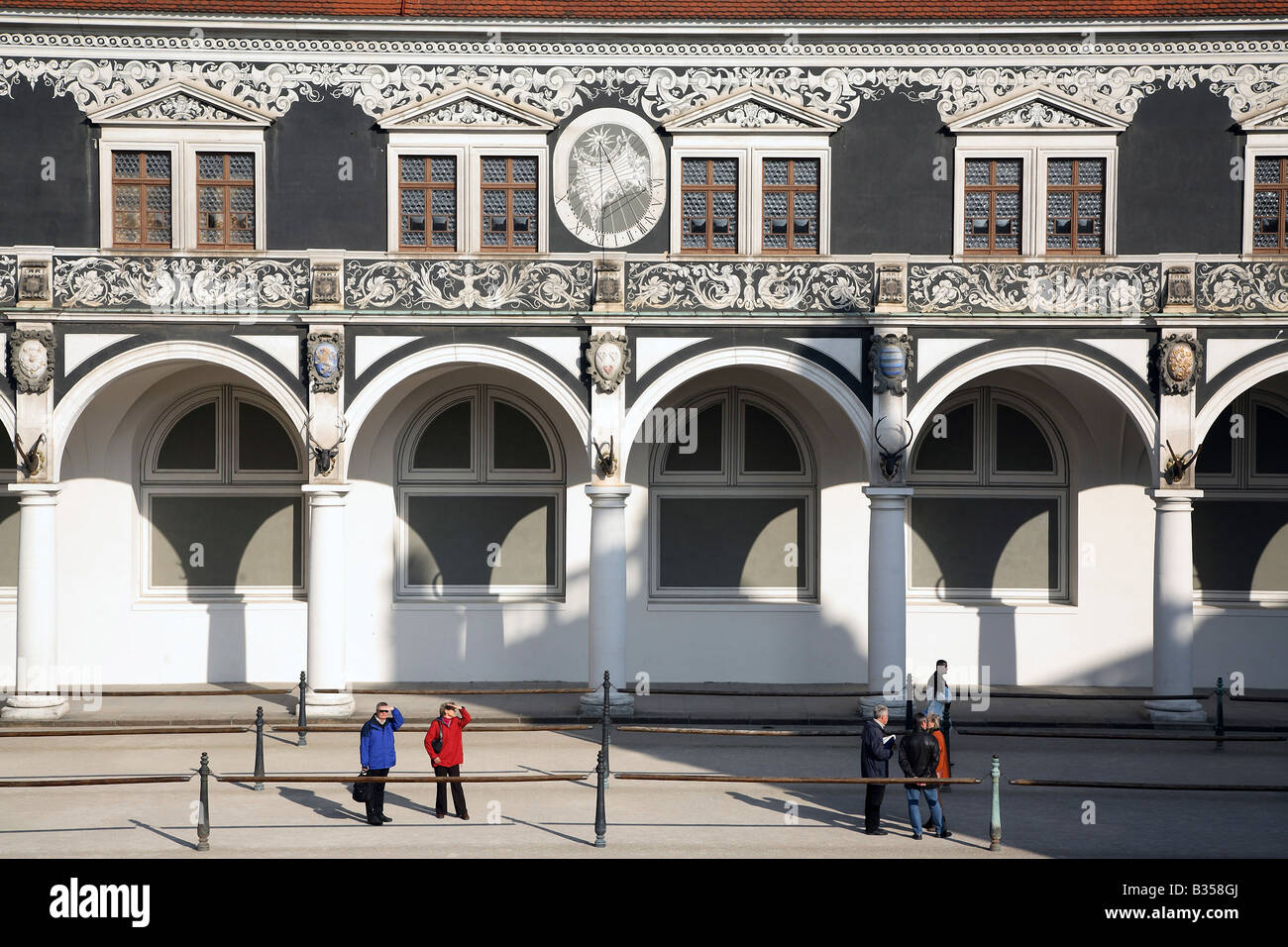 Castle mural paintings hi-res stock photography and images - Alamy
