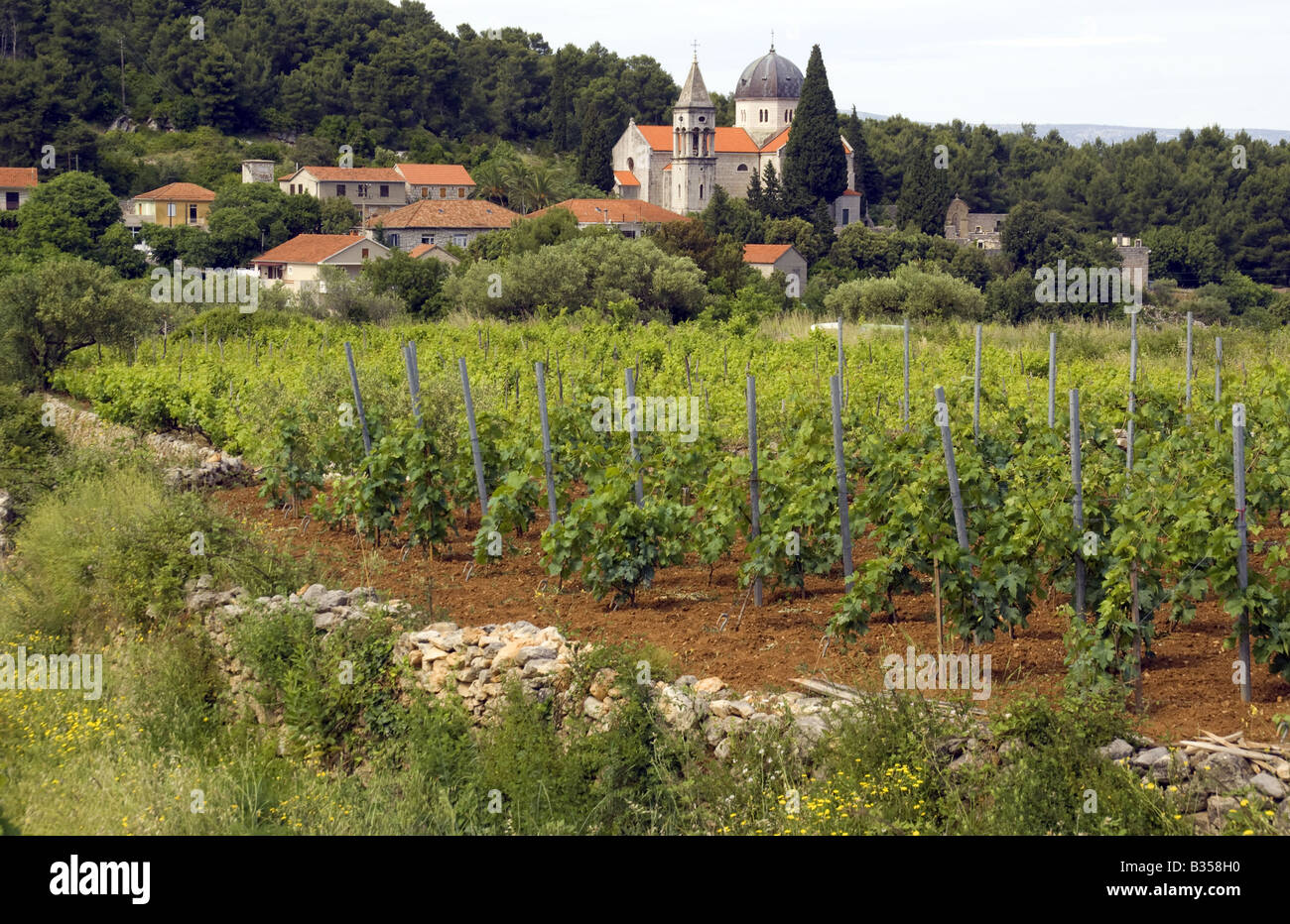 Hvar village hi-res stock photography and images - Alamy