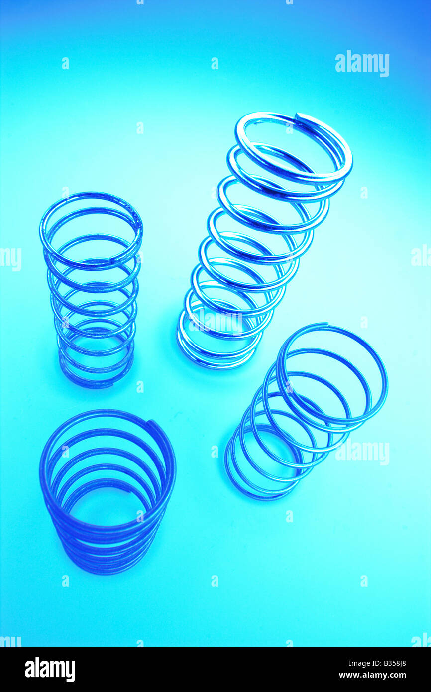 Metal coils hi-res stock photography and images - Alamy