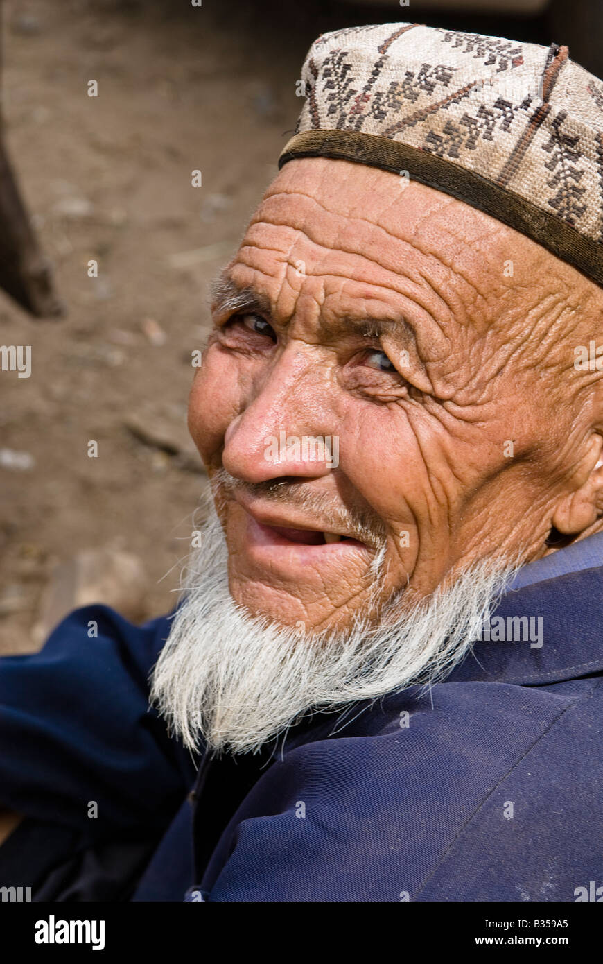 China, Xinjiang, Kashgar, Man Stock Photo - Alamy