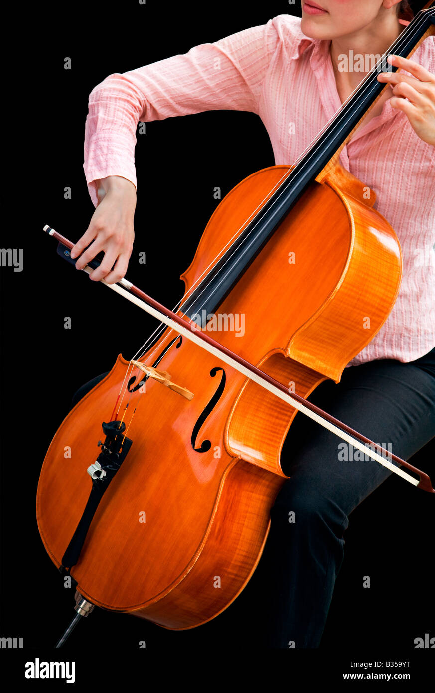 Cello cellist hi-res stock photography and images - Alamy