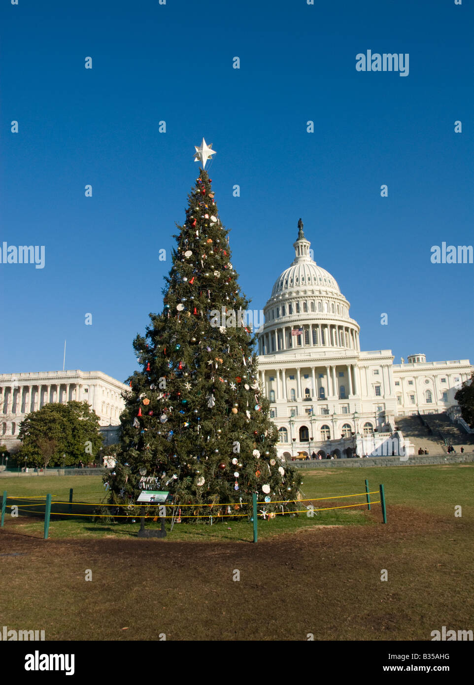 Us capitol christmas tree hi-res stock photography and images - Alamy