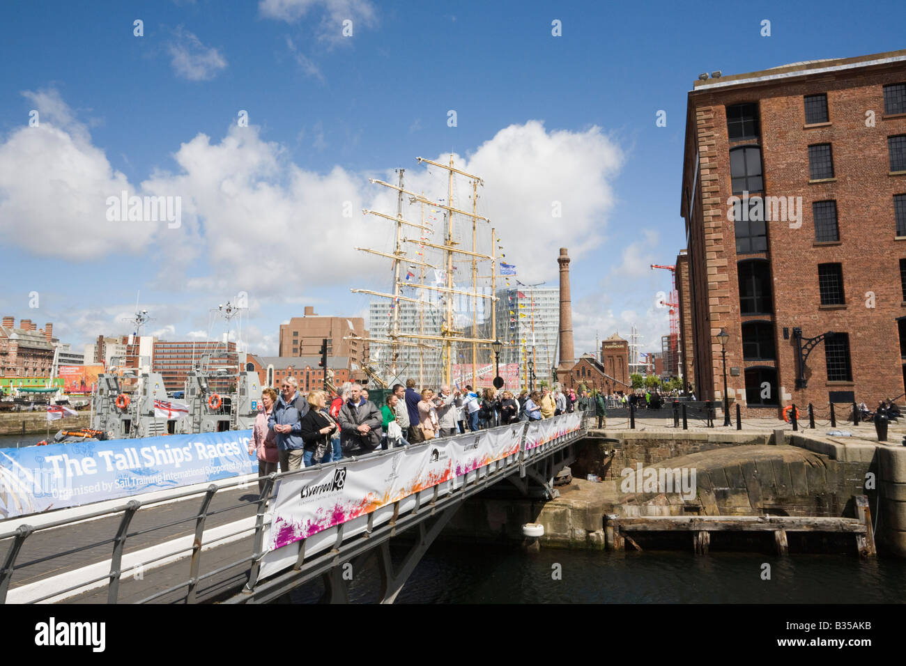 Liverpool Merseyside England UK Merseyside Maritime Museum and Hartley ...