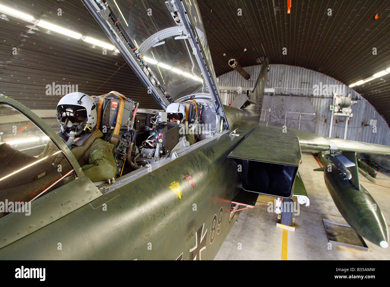 Pilots of the 51st Imelmann Reconnaissance Wing, Jagel, Germany Stock ...