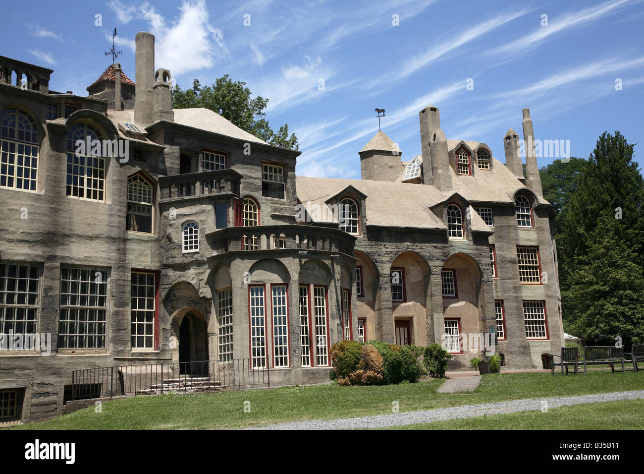 Fonthill castle doylestown hi-res stock photography and images - Alamy