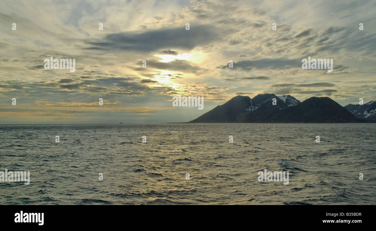 West coast of Svalbard Stock Photo - Alamy