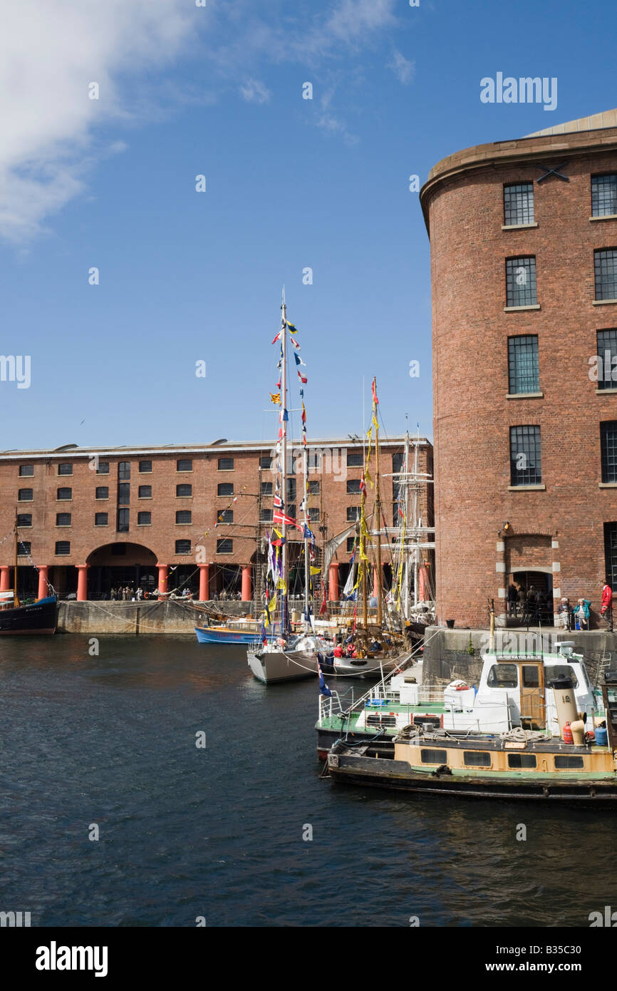 Liverpool Merseyside England UK July Merseyside Maritime Museum and ...