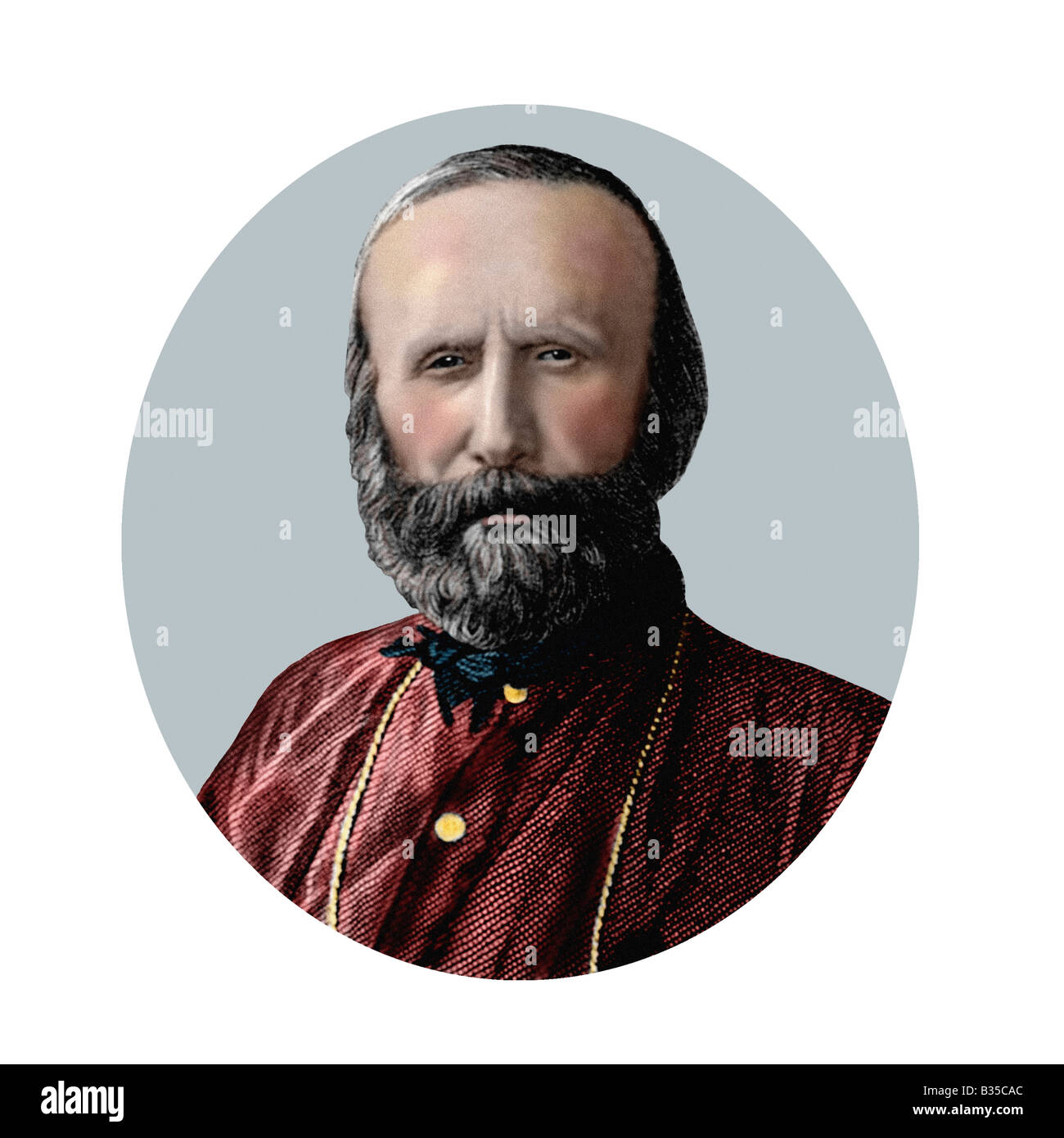 Guiseppe Garibaldi 1807 1882 Italian Soldier Politician Stock Photo - Alamy