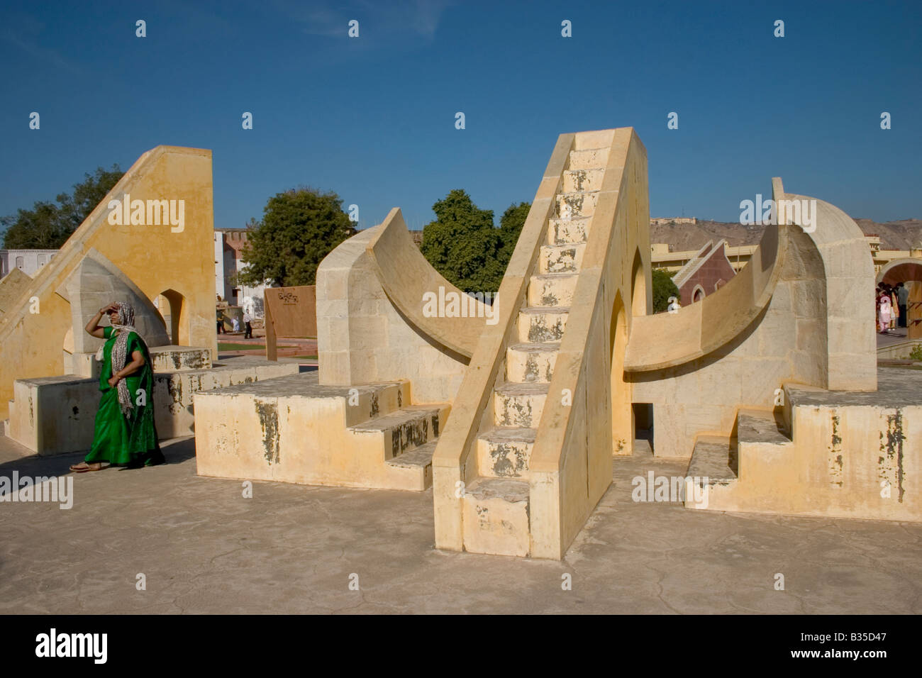 juntar muntar observatory jaipur, india Stock Photo - Alamy
