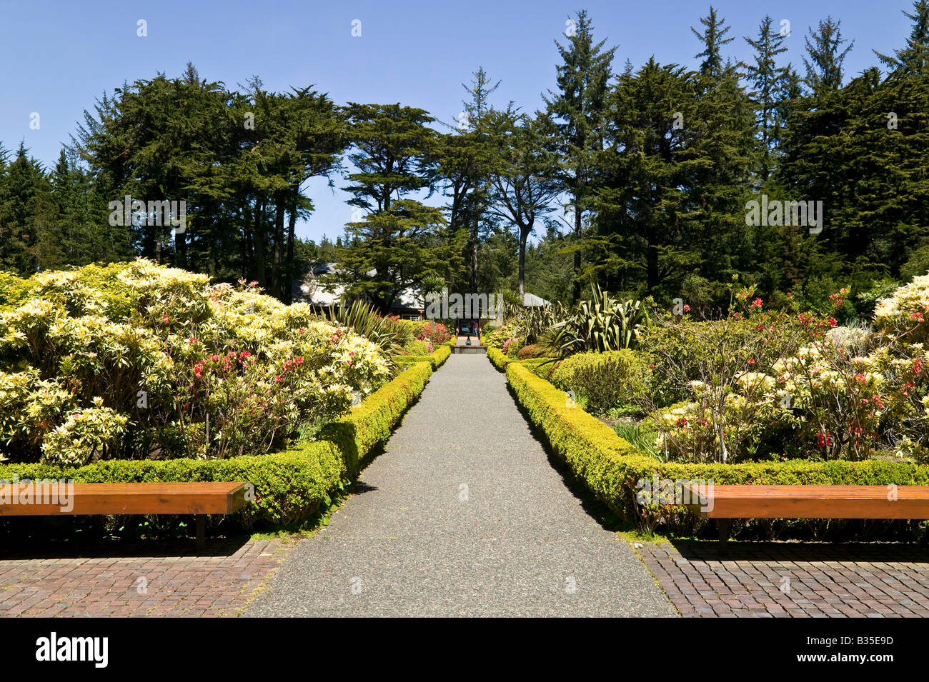 Shore Acres Gardens State Park, Oregon, USA Stock Photo - Alamy