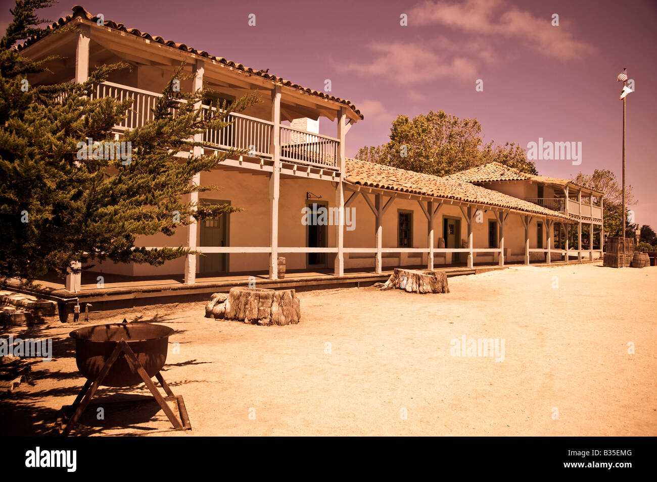 The Custom House State Historic Park, Monterey Bay, California, USA ...