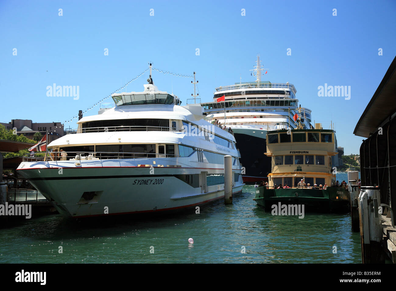 Queen Victoria 2 in Sydney Stock Photo - Alamy