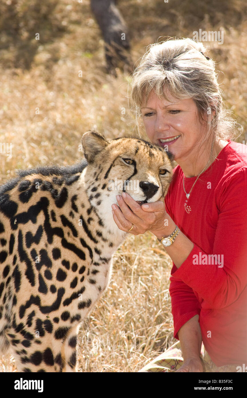 Lente Roode owner of Hoedspruit Endangered Species Center in South ...