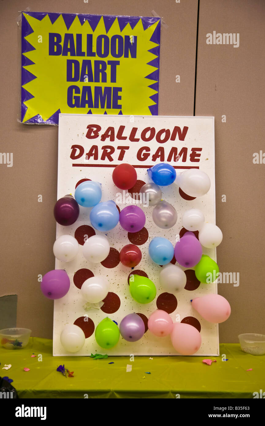 Ballon DArt Game Stock Photo - Alamy
