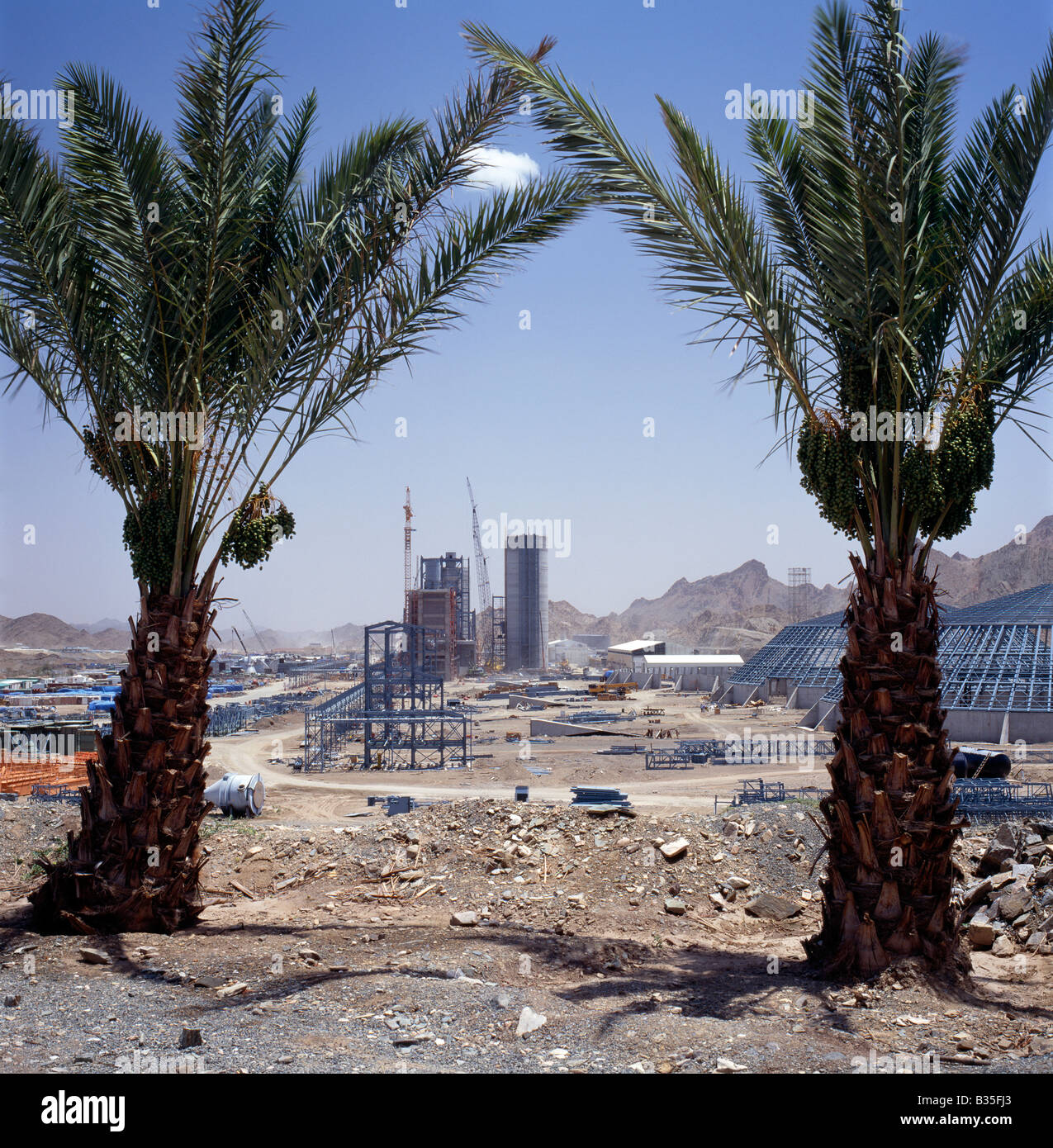 Saudi arabia construction site hi-res stock photography and images - Alamy