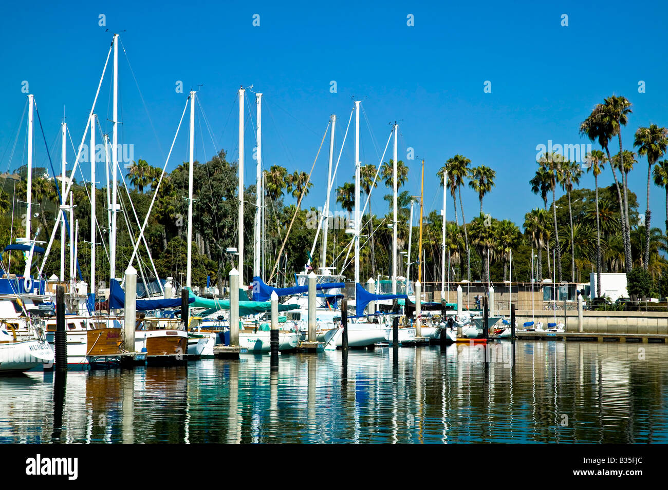 Santa Barbara, Marina California, USA Stock Photo - Alamy