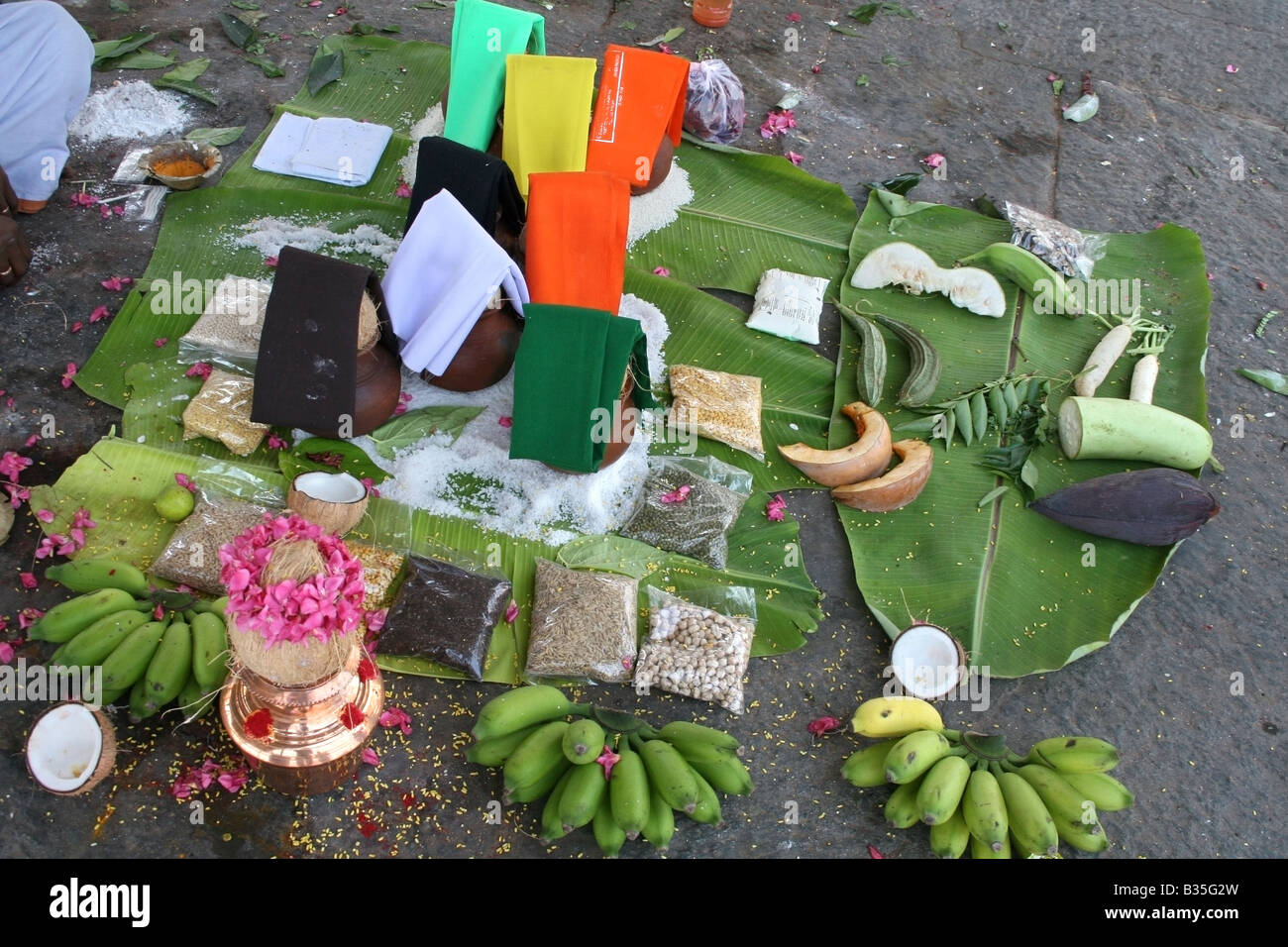 Indian funeral rite hi-res stock photography and images - Alamy