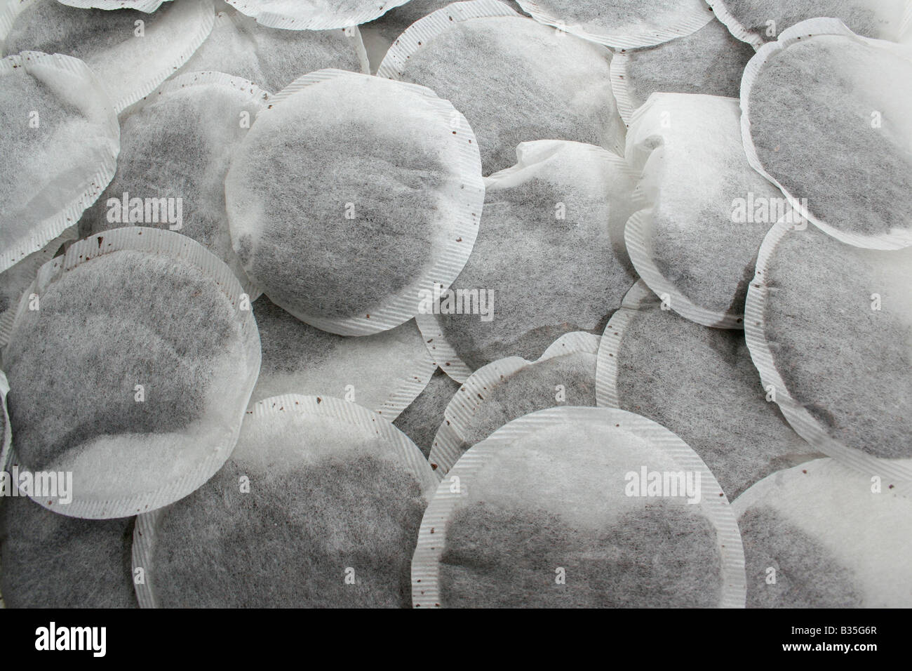 A pile of teabags Stock Photo - Alamy