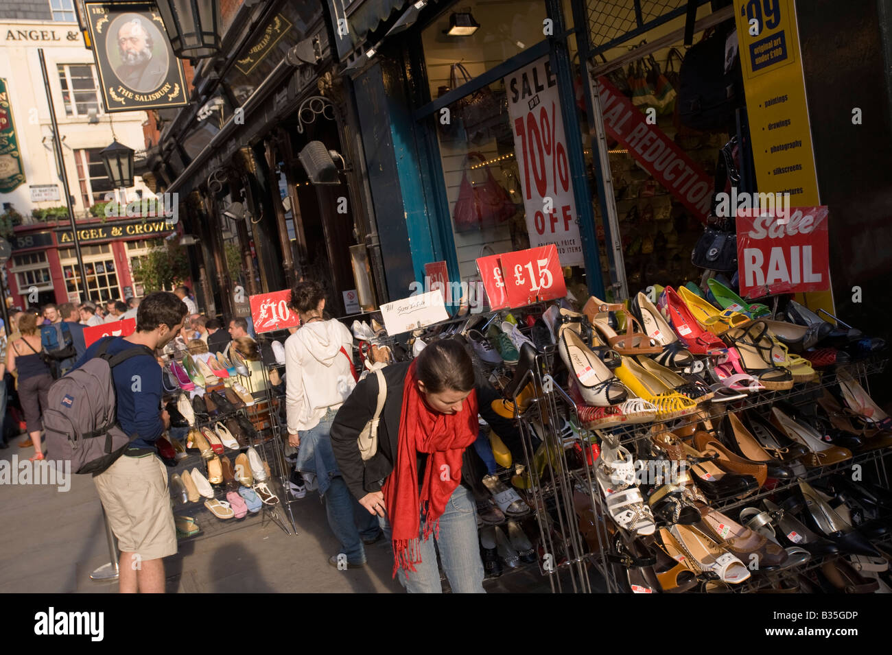 Shoe shop Covent Garden WC2 London United Kingdom Stock Photo - Alamy