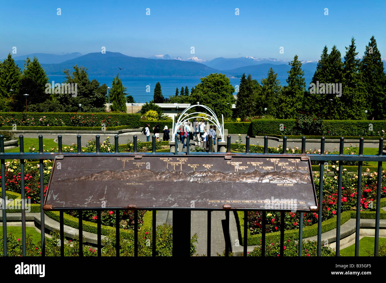 UBC Rose Garden Vancouver BC Canada Stock Photo - Alamy
