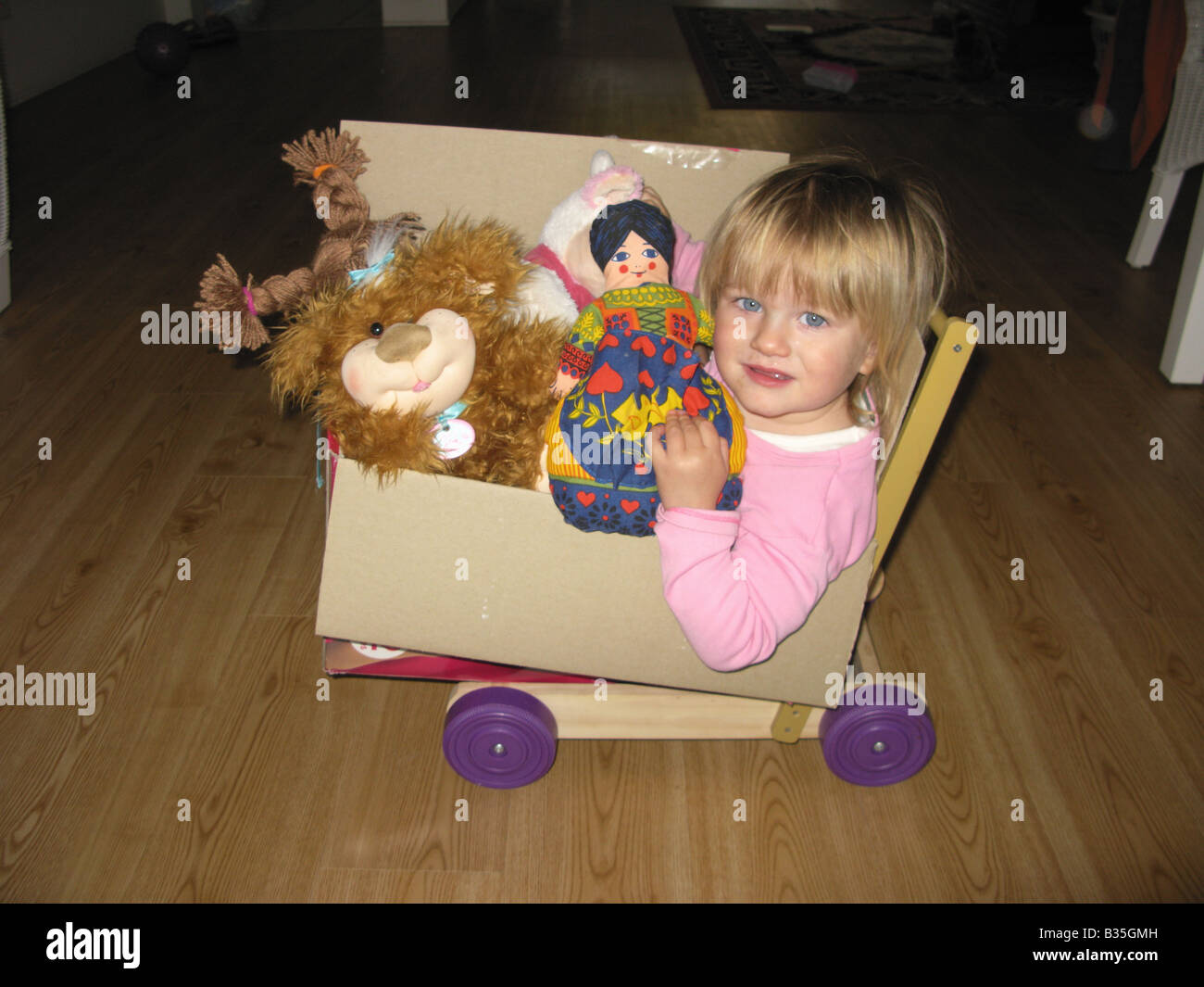 Children playing dolls inside hi-res stock photography and images - Alamy