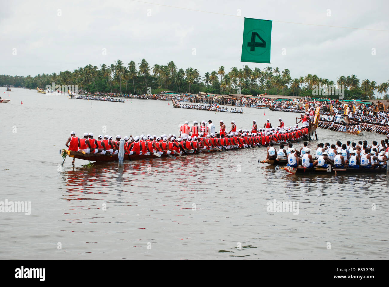 Nehru Trophy boat race at Alleppey,Kerala,India Stock Photo - Alamy