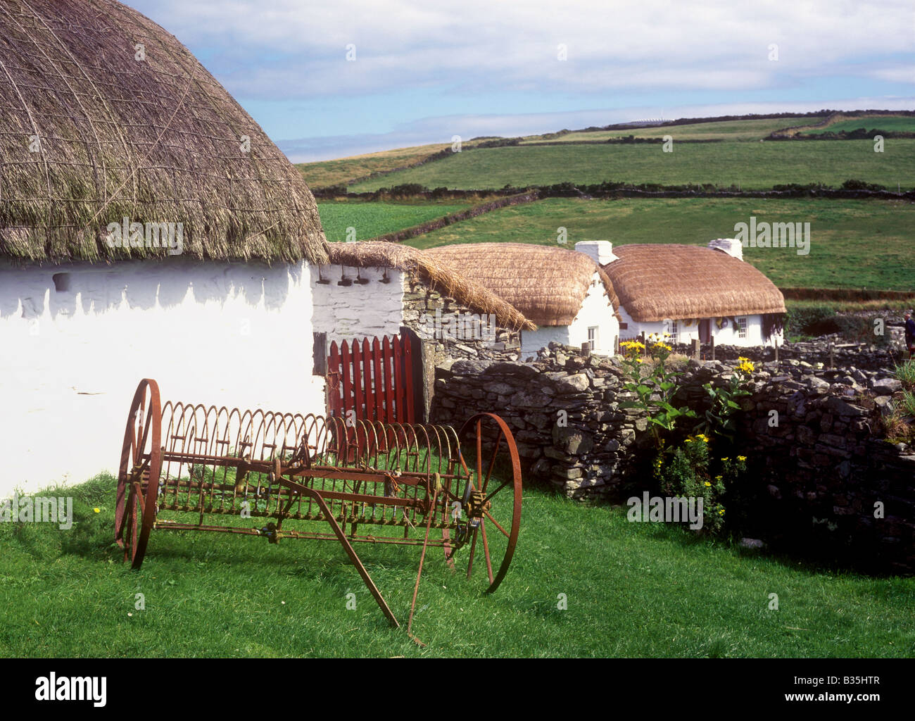 The national folk museum at cregneash hi-res stock photography and ...