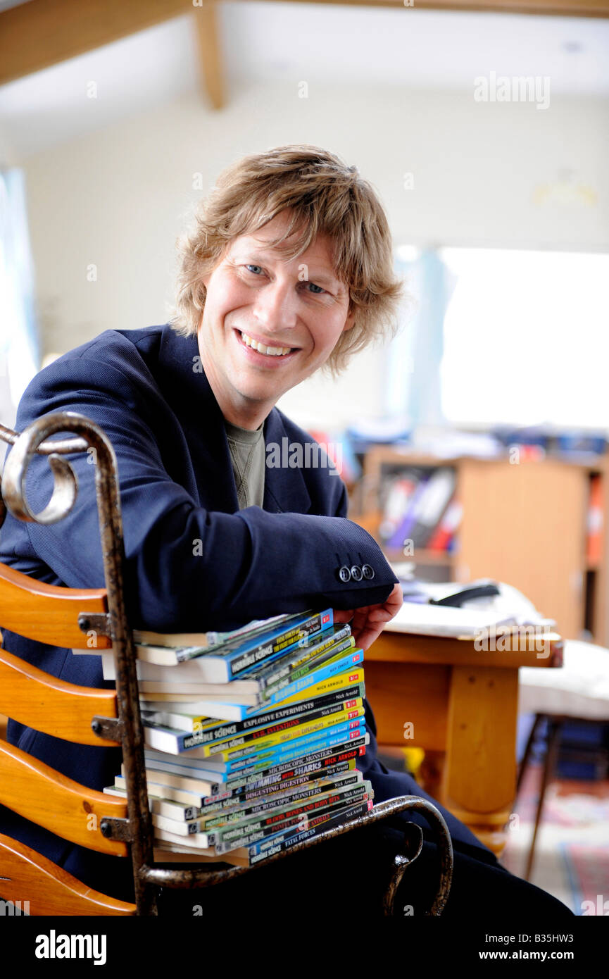 Appledore book festival chairman and author Nick Arnold, north Devon ...
