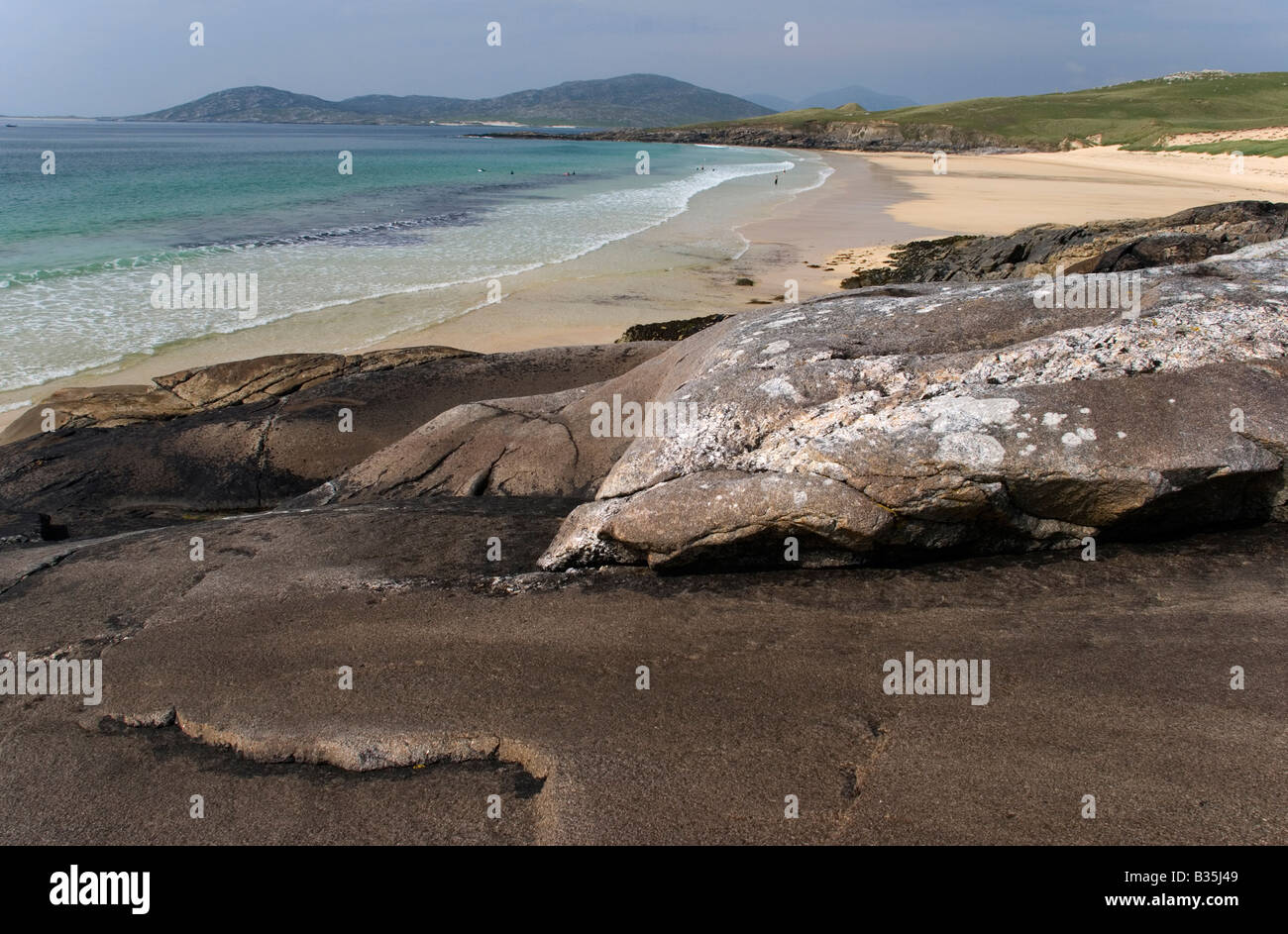 Luskentyre Beach, Harris, Western Isles Stock Photo - Alamy