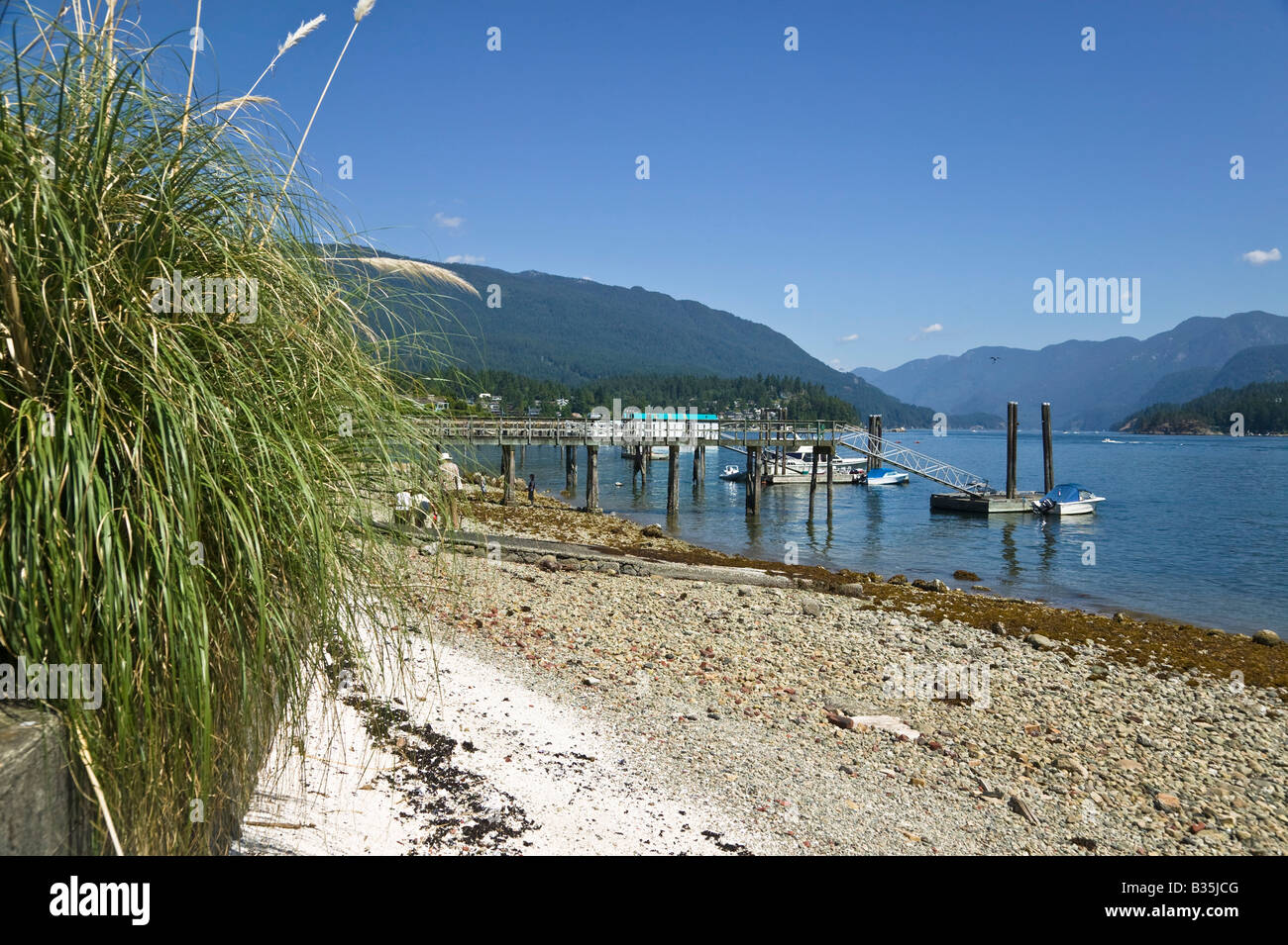 Cates Park shoreline North Vancouver BC Canada Stock Photo - Alamy