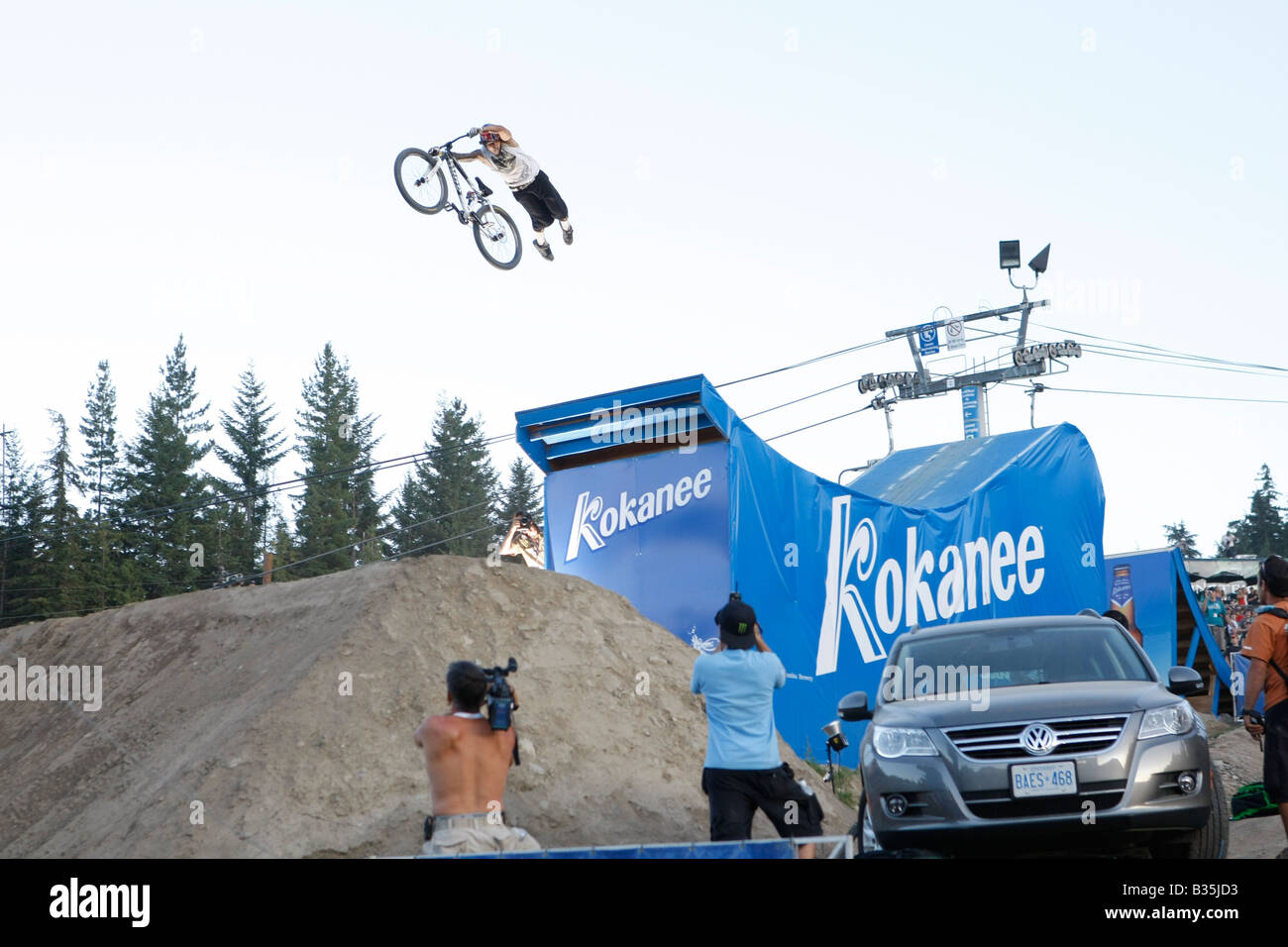 Slopestyle course hi-res stock photography and images - Alamy
