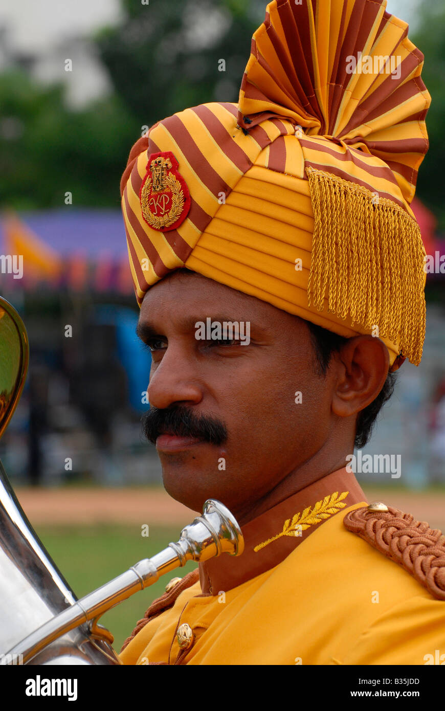 A band Police constable of Kerala Police,India Stock Photo - Alamy