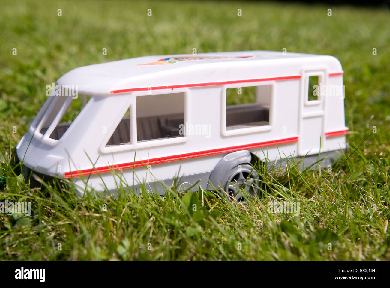Toy caravan hi-res stock photography and images - Alamy