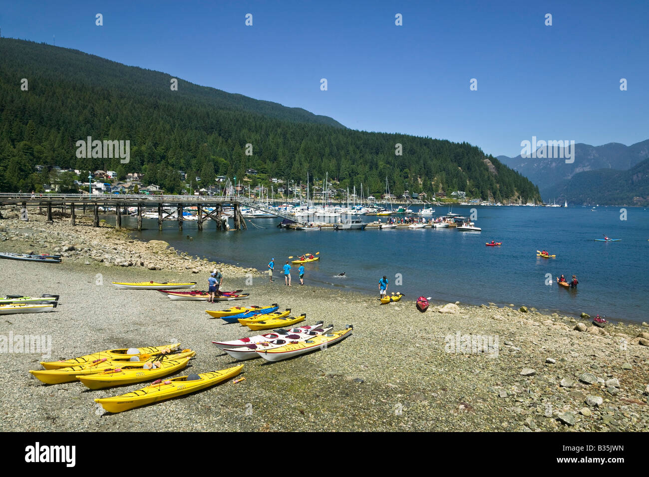 Vancouver Deep Cove Kayak High Resolution Stock Photography and Images ...