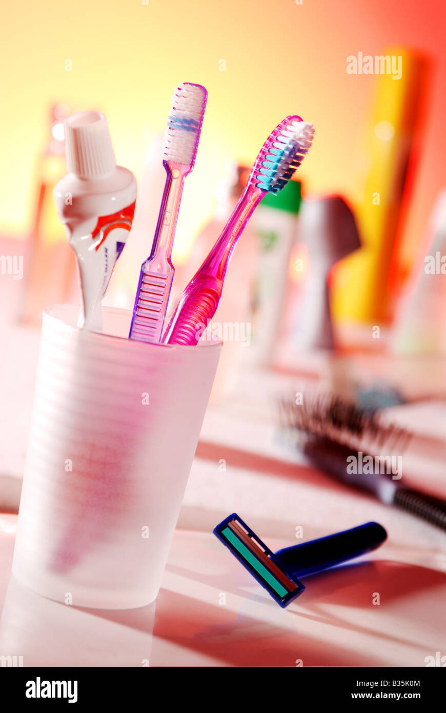 bath room tools Stock Photo - Alamy