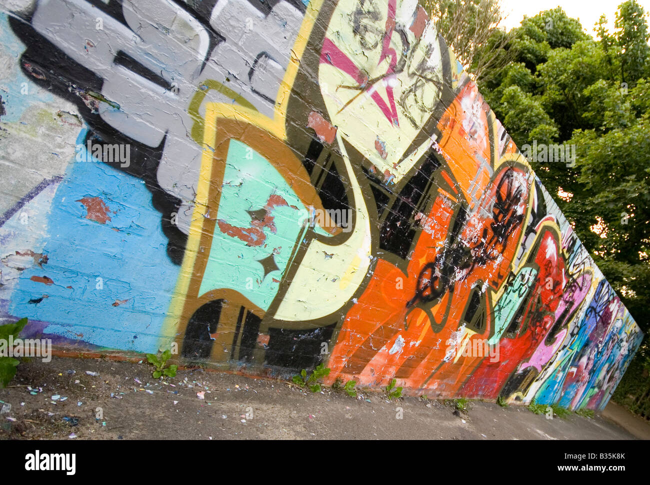 Graffiti is a crime banksy hi-res stock photography and images - Alamy