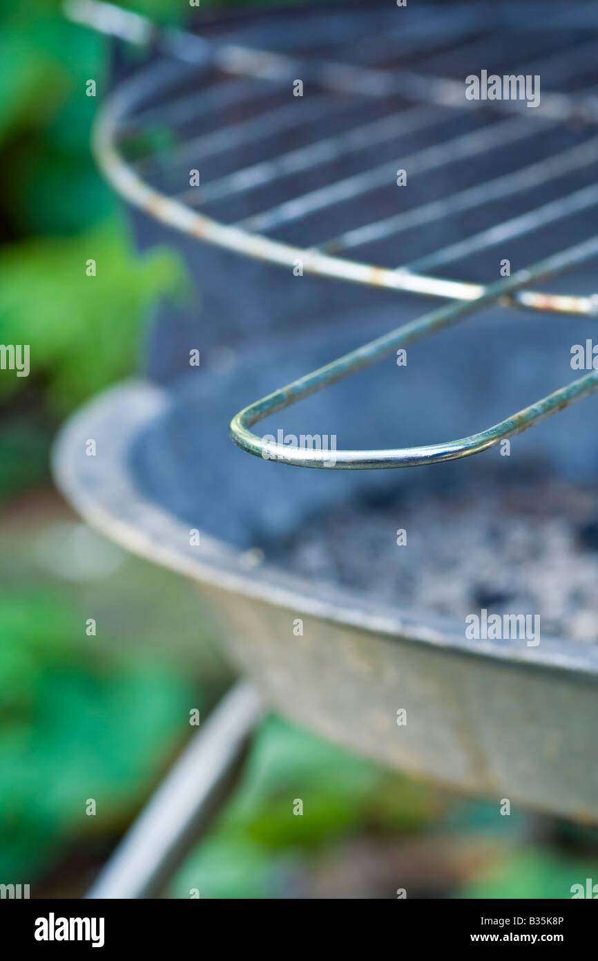 A used barbecue Stock Photo - Alamy