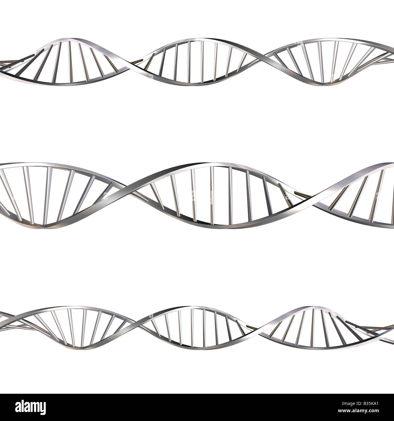 3D render of DNA strands Stock Photo - Alamy