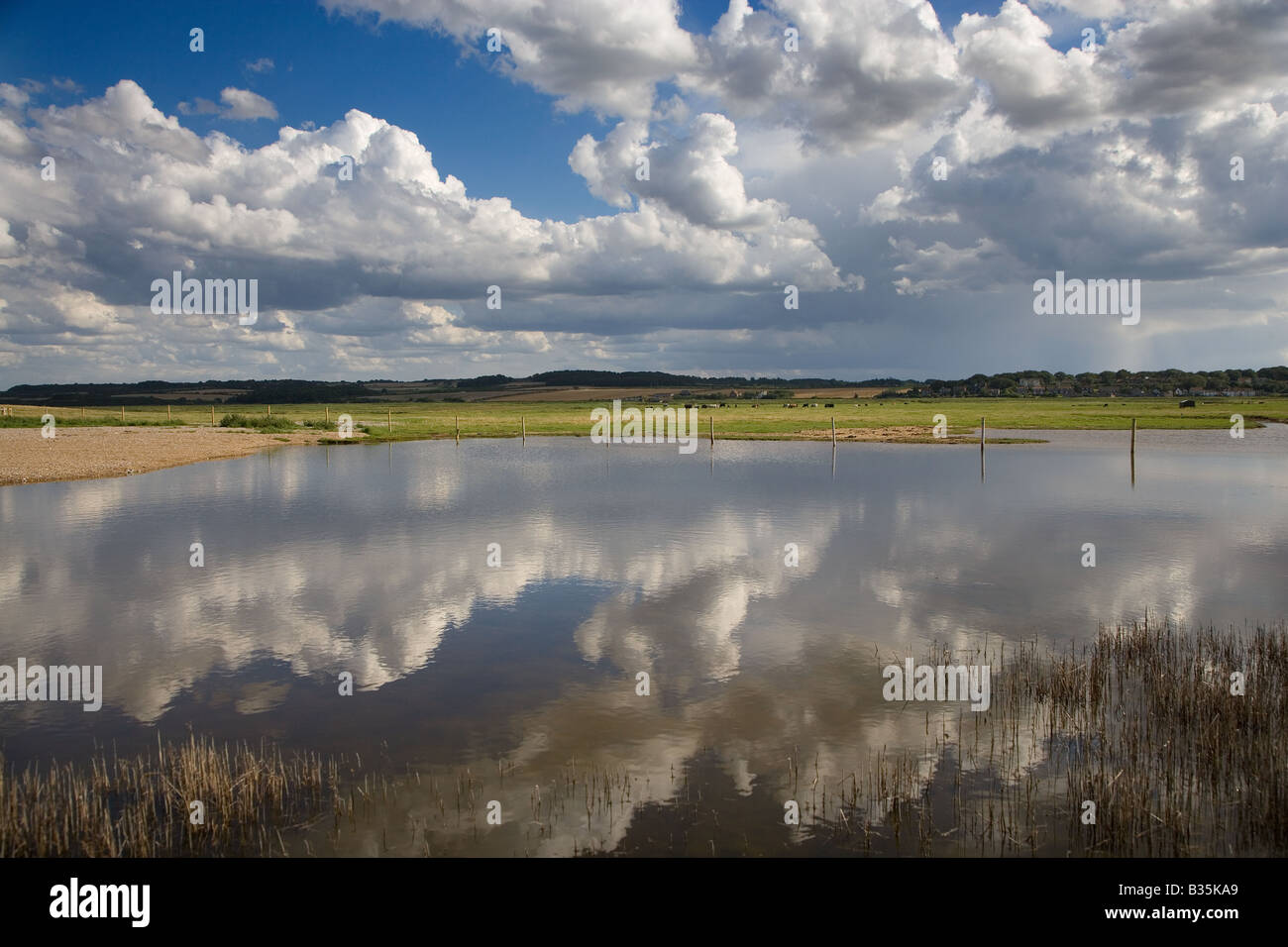 Cley Marshes Nature Reserve on the North Norfolk coast Stock Photo - Alamy