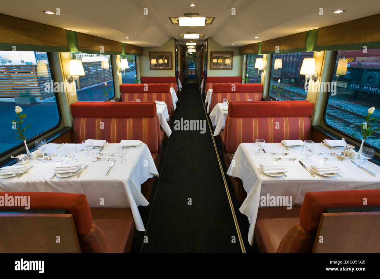 Metro Train Dining Car