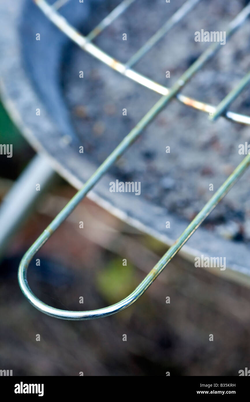 A used barbecue Stock Photo - Alamy