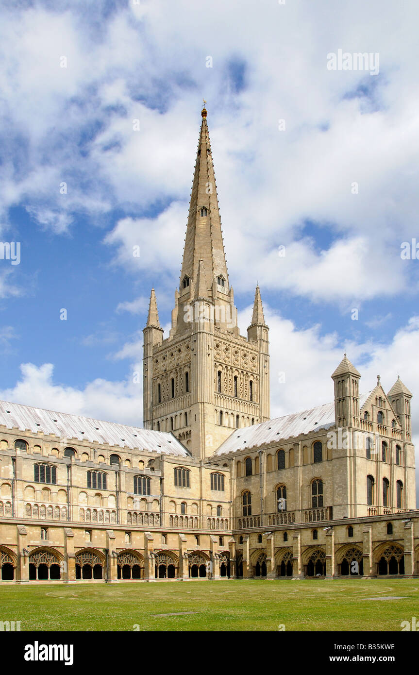 Norwich Cathedral Norfolk UK Stock Photo - Alamy