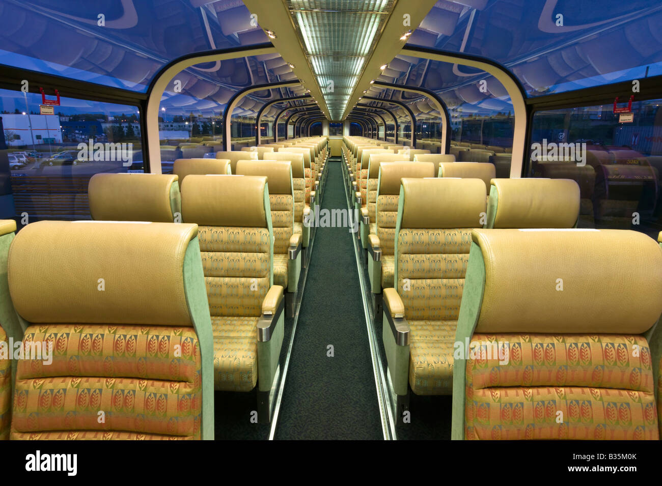 Observation car train hi-res stock photography and images - Alamy
